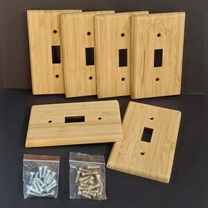 Artisan | Accents | Wood Switch Plate Covers 6 | Poshmark